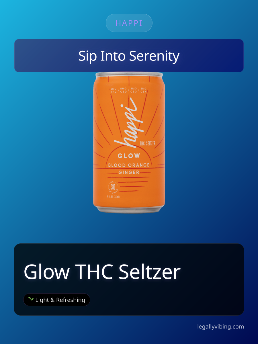 Glow THC Seltzer by Happi